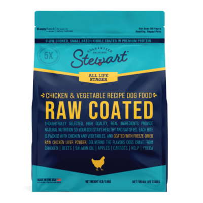 Raw Coated Kibble | Stewart Pet | Browse Our Flavors Today!