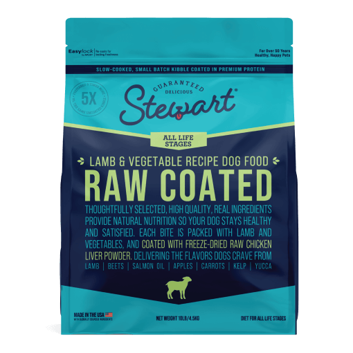 Raw Coated Kibble | Stewart Pet | Browse Our Flavors Today!